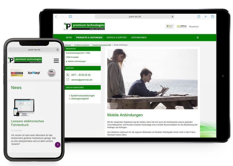 premium technologies - Webdesign Chemnitz